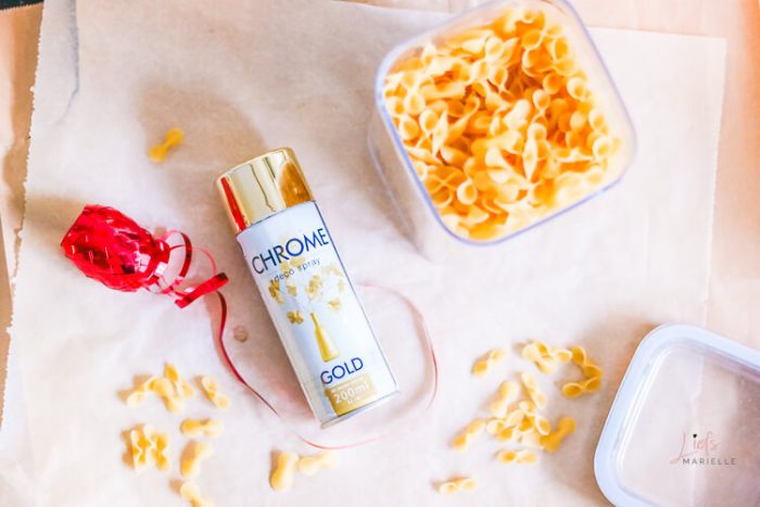 DIY | pasta kerstslinger zelf maken⋆ Liefsmarielle.nl.nl